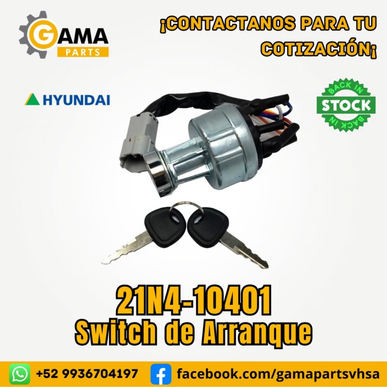 Gama Parts Mx / Venta de Refacciones para maquinaria Pesada